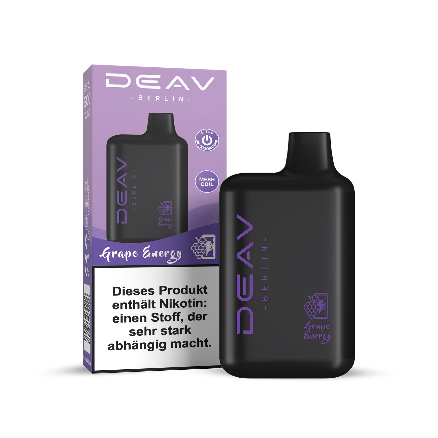 DEAV Mini - Grape Energy - 2,99
